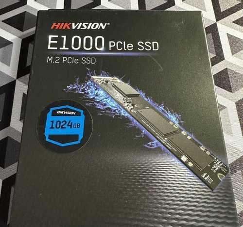 SSD M.2 hikvision E1000, 1024 Gb HS-SSD-E1000