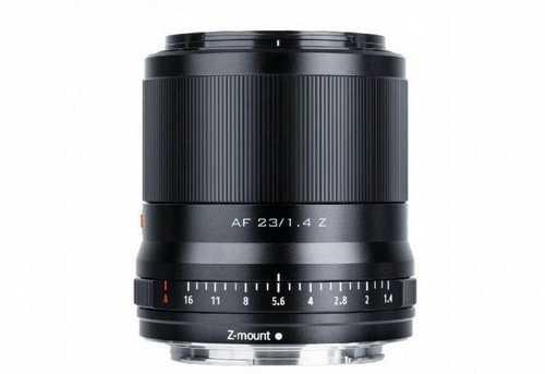 Viltrox AF 23/1.4 Z Mount Nikon Auto Focus APS-C P