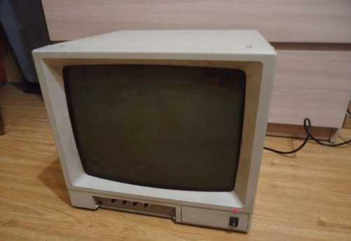 Ретро ч/б монитор типа IBM из 90х