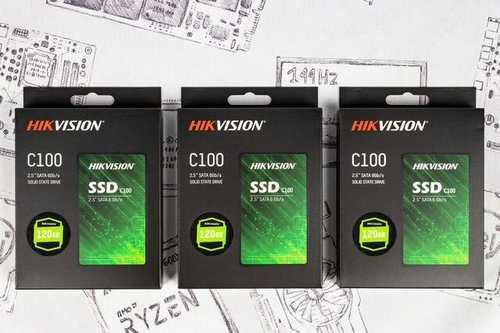 2.5" SSD-накопители hikvision C100 120Gb