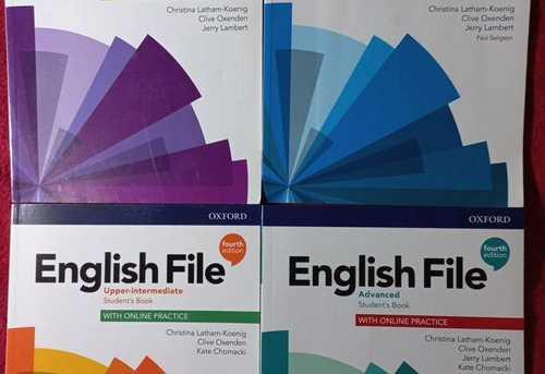 English File 4е издание SB+WB учебник англ яз