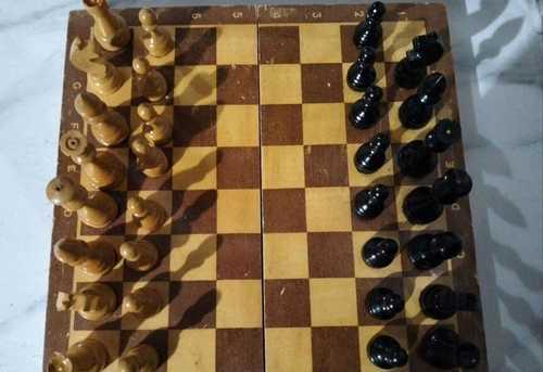 Советские деревянные шахматы 4040, Винтаж