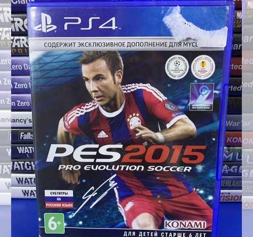 Игра Pro Evolution Soccer 2015 PS4