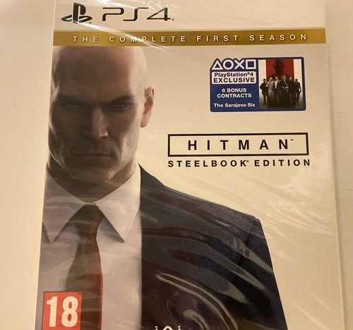 Hitman: Season 1 - Steelbook Edition (Новый / PS4)