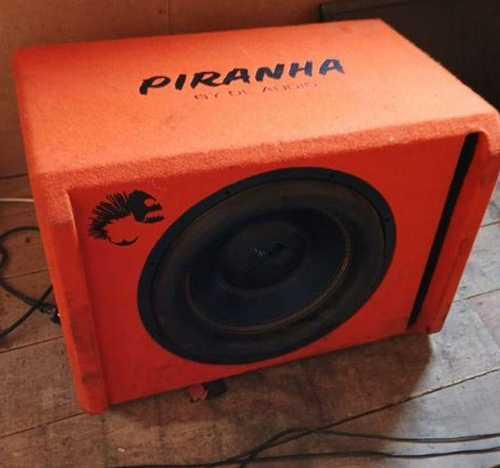 Активный сабвуфер DL audio Piranha 15A orange v.2