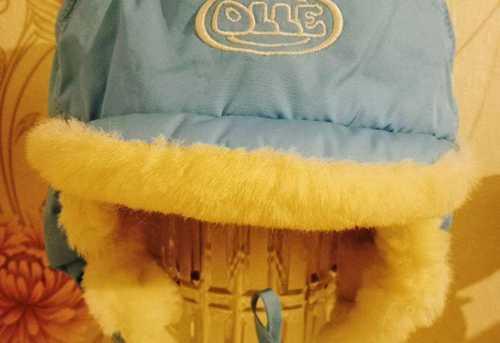 Шапка зимняя с козырьком Olle