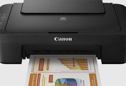 Цветной струйный принтер canon