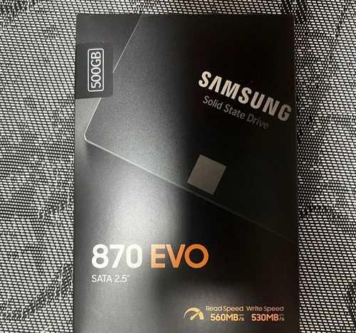 Ssd samsung 870 evo 500gb SATA