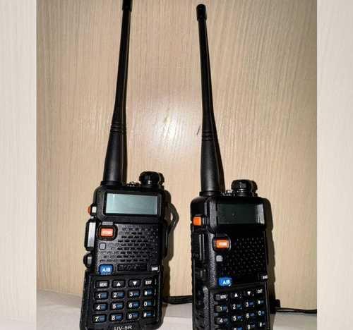 Рация (2шт) Baofeng UV-5R (новые) 8w
