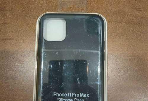 Силиконовый чехол на iPhone 11 pro max