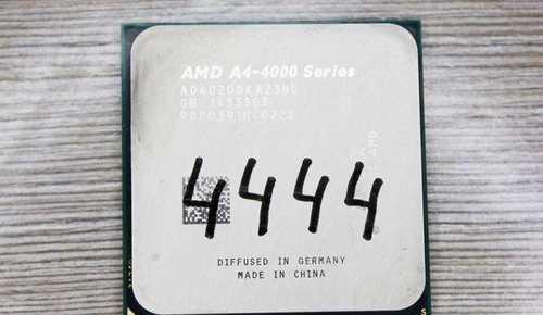 Процессор FM2 AMD A4-4000 (2x3.0 GHz)