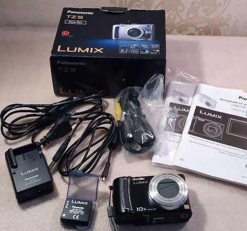 Цифровой фотоаппарат panasonic dmc-tz5