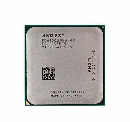 Б/У Процессор AMD FX-6100 6x3.30GHz AM3 