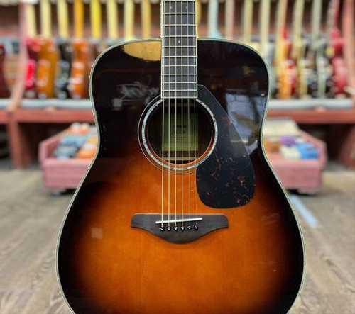 Акустическая гитара Yamaha FG830 Tobacco Brown Sun