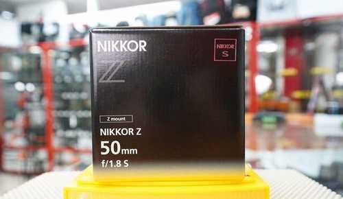 Объектив Nikon Z 50mm f/1.8S Nikkor