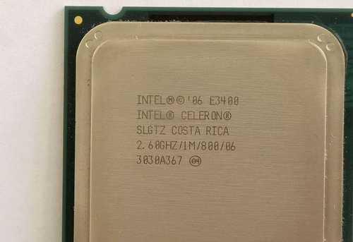 Процессор Intel Celeron e3400