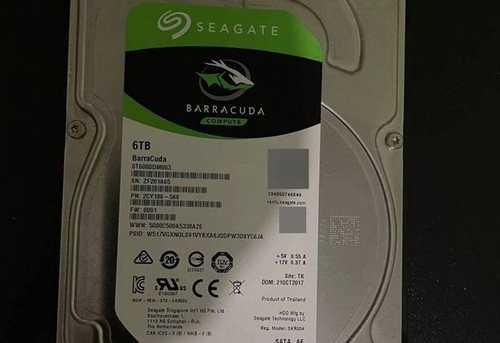 Жесткий диск seagate 6тб