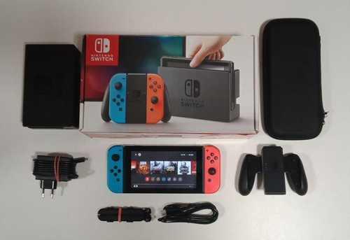 Nintendo Switch + Игры (40 шт)