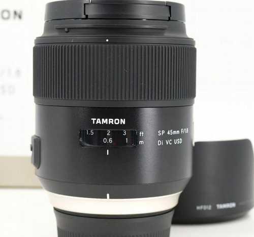 Tamron 45mm f/1.8 Di VC USD Nikon F как новый