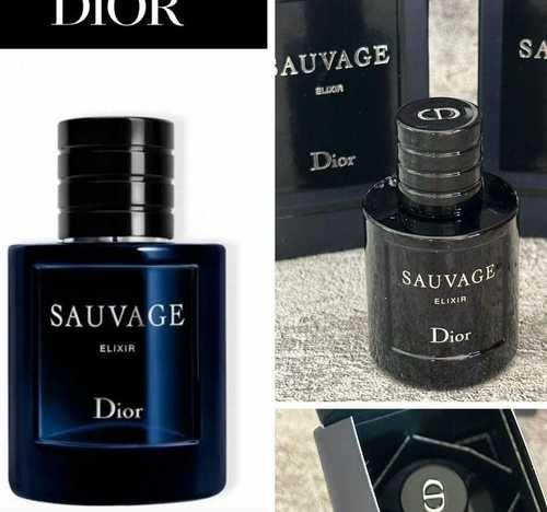 Dior Sauvage elixir парфюм миниатюра