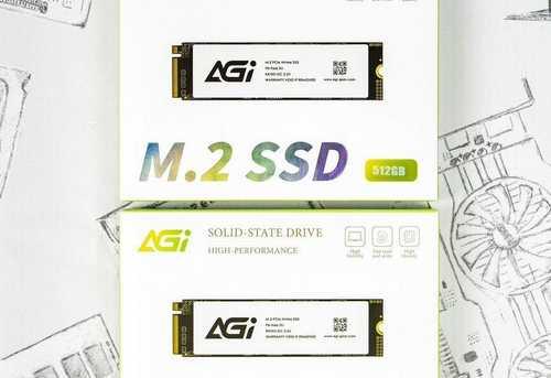 M.2 SSD-накопитель AGI AI818 512Gb