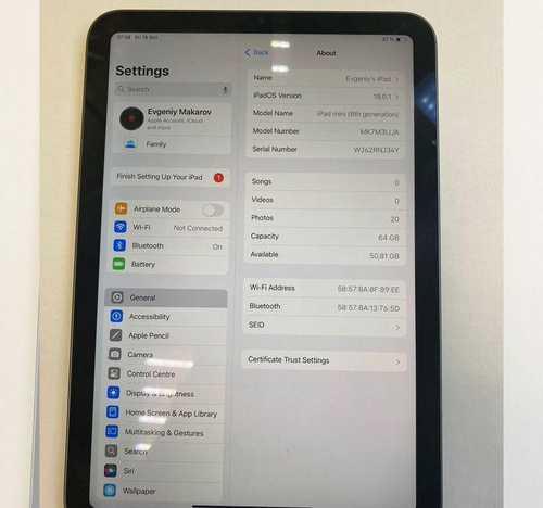 iPad mini (6-го поколения) (2021)