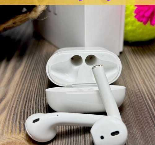 Airpods 1,2 оригиналы с новыми батареями