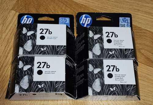 Оригинальный картридж HP 27b Black