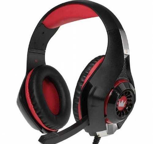 Crown cmgh-2000 Black&red (Подключение jack 3.5мм 4pin + адаптер 2*jack spk+mic,Частотныи диапазон: