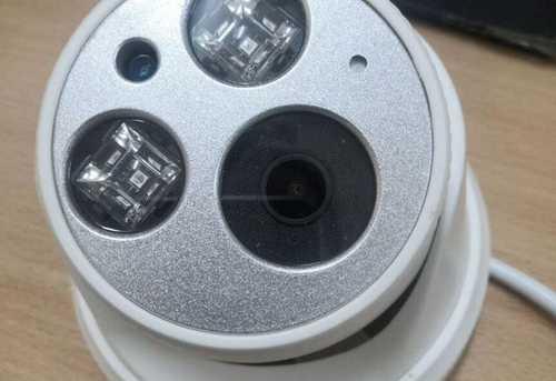 Камера видеонаблюдения купольная с микрофоном