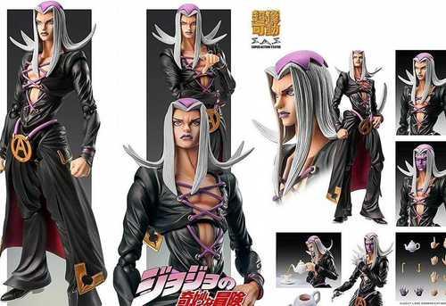 Medicos Super Action Statue Leone Abbacchio Jojo