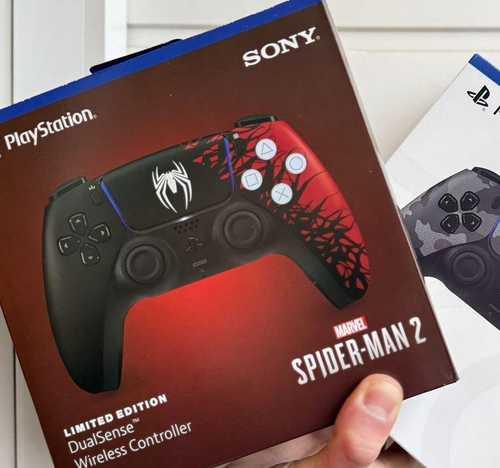 Геймпад dualsense ps5 (spider man)