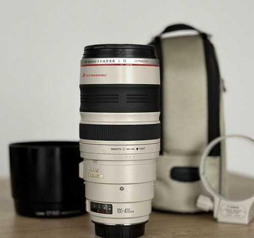 Canon EF 100-400mm f/4.5-5.6L IS USM (как новый)