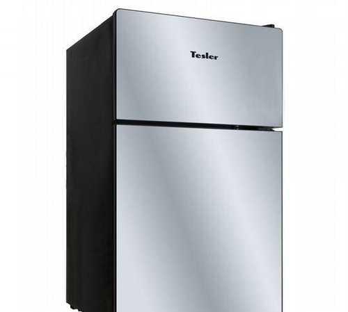 Холодильник Tesler RCT-100 (mirror) Новый