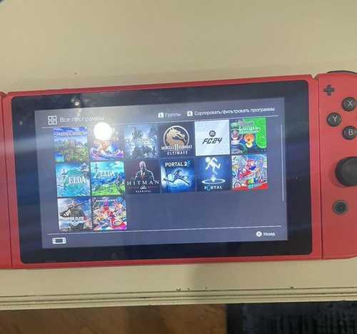 Nintendo switch mario edition