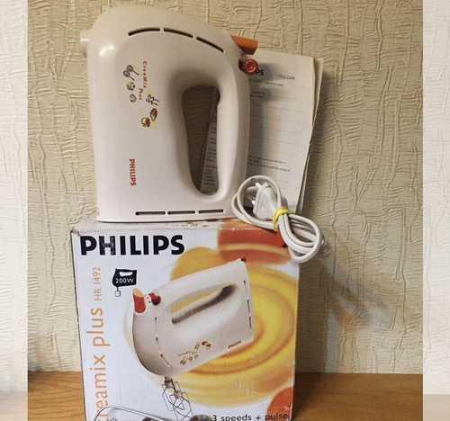 Миксер ручной Philips HR 1492(Голландия)