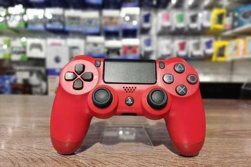 Новый Джойстик PS4 цвет "Тёмно-красный"
