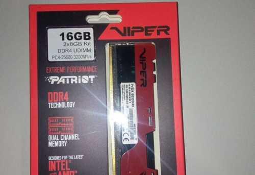 Озу Patriot Viper Elite II 16Gb DDR 4