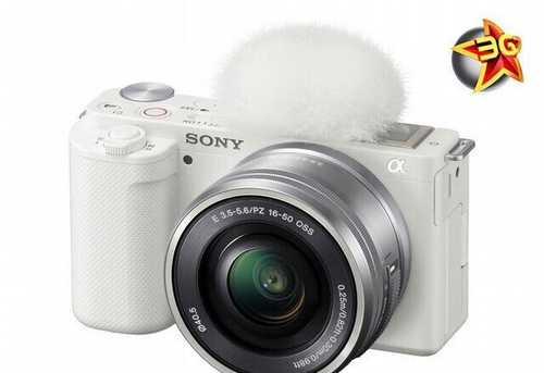 Sony ZV-E10 Kit E PZ 16-50mm F3.5-5.6 OSS White
