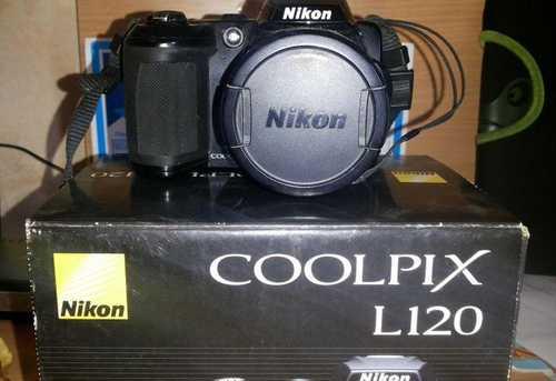 Фотоаппарат Nikon Coolpix L120