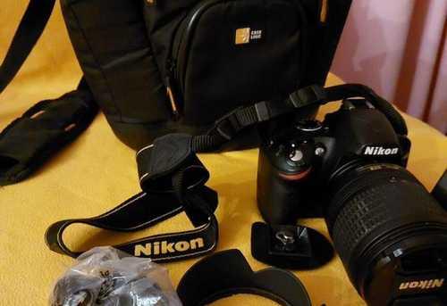 Зеркальный фотоаппарат nikon D3200