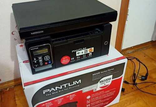 Принтер лазерный мфу Pantum M6500W