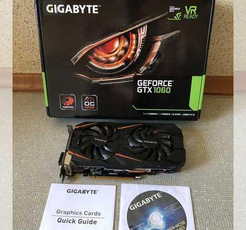 GTX 1060 3Gb Gigabyte в идеале в упаковке