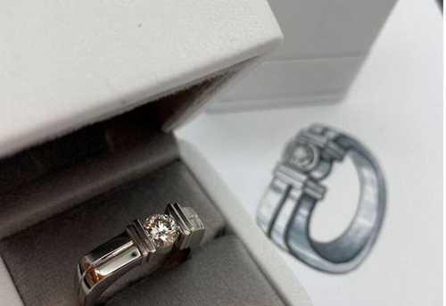 Перстень с бриллиантом от Dolce Vita