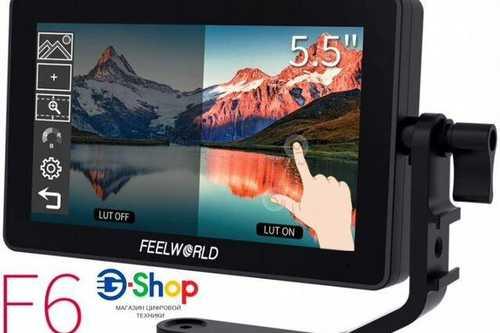 Накамерный Сенсорный Монитор Feelworld F6 Plus 4K