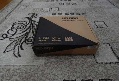 Спутниковый ресивер hd box s500 ci pro hevc