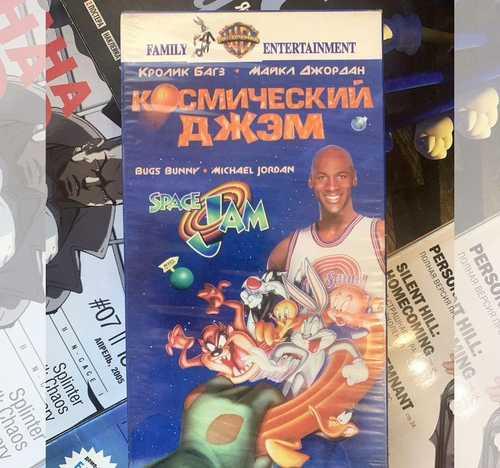 Космический Джэм VHS лицензионная видеокассета