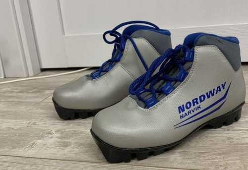Лыжные ботинки nordway 34 детские