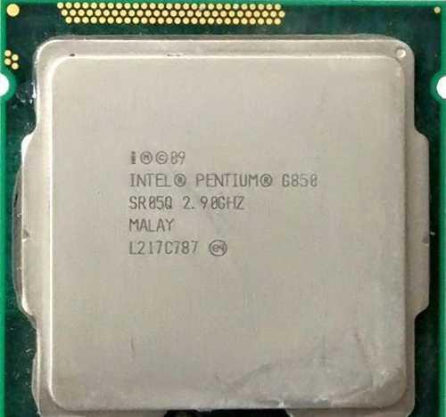 Процессор Intel Pentium g850