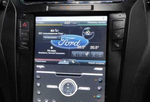 Магнитола Tesla Ford Explorer 2012+ Android 11 8GB
